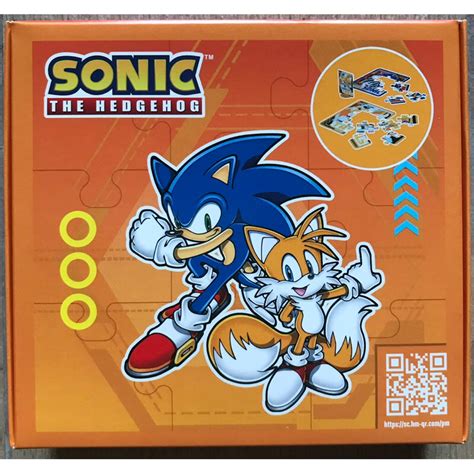 Mcdo Happy Meal Sonic The Hedgehog Sonic And Tails Puzzle Racer Sega Toy Shopee Philippines