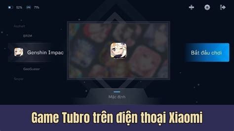 Game Turbo Ứng Dụng Tối ưu Game Nhà Xiaomi