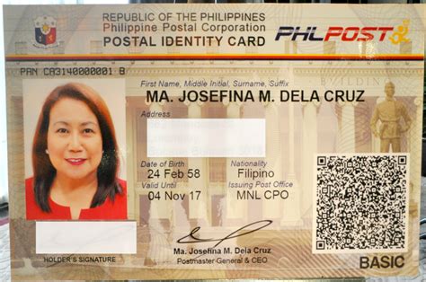New Philippines Postal Id Approved For Passport Applications Philippines Lifestyle News