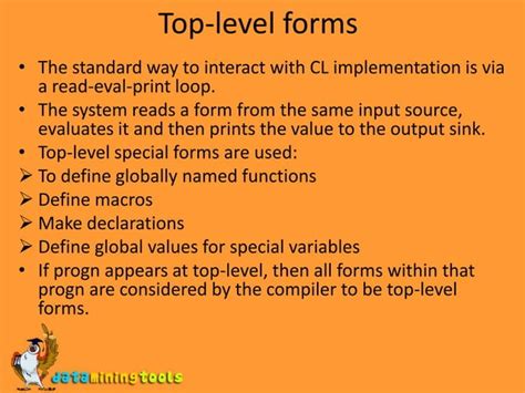 Lispprogram Structure In Lisp Pptx Lispprogram Structure In Lisp Pptx