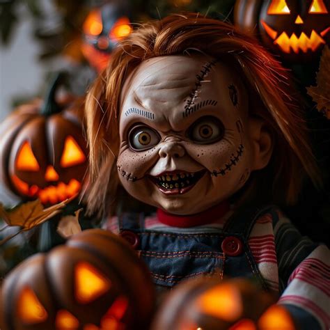 Boneca De Chucky Vetor Premium Gerado Com Ia