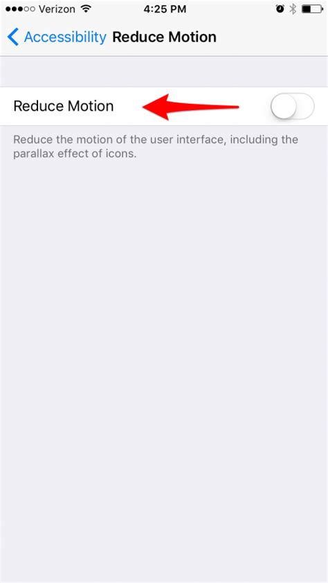 Ios 10 Message Effects Not Working Turn Off Reduce Motion