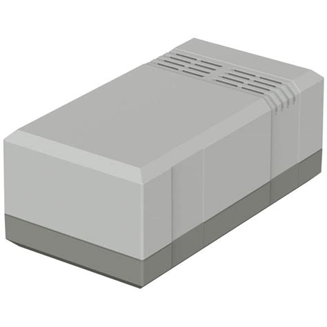 Bopla 32125012 Elegant Casing Polystyrene Grey White Tablewall Use