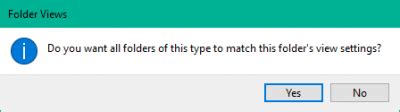 How To Set A Default Folder View For All Folders In Windows