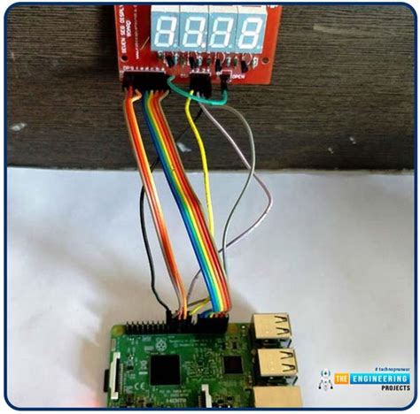 Interface 7 Segment Display With Raspberry Pi 4 The Engineering Projects