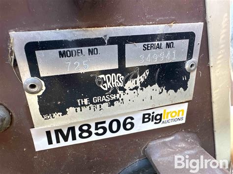 Grasshopper 725 Zero Turn Lawn Mower Other Bigiron