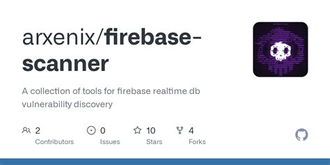 github arxenix firebase scanner a collection of tools for firebase realtime db vulnerability