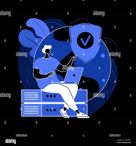 Proxy Server Abstract Concept Vector Illustration Stock Vector Image And Art Alamy