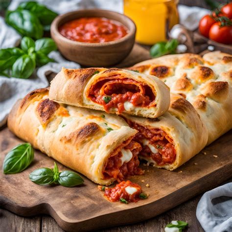 Cheesy Pepperoni Stromboli Recipe Cheff Recipes