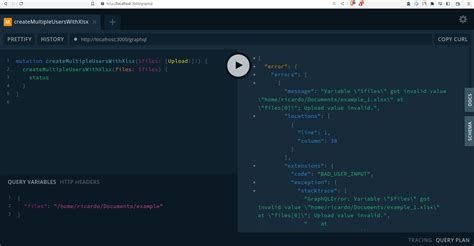 How Can I Upload A File In The Graphql Playground Rgraphql