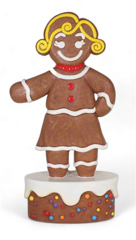 Gingerbread Woman Statue 65 Ft Large Christmas Decor