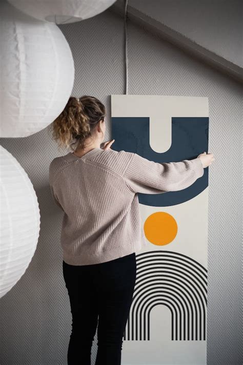 Buy Boho Lines 1 Wallpaper Online Happywall