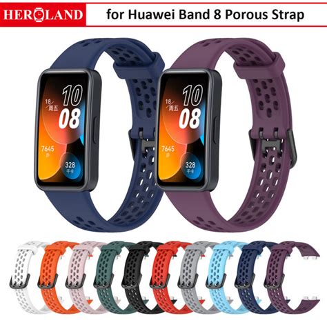 Silicone Porous Strap For Huawei Band Soft Wristband Lazada PH