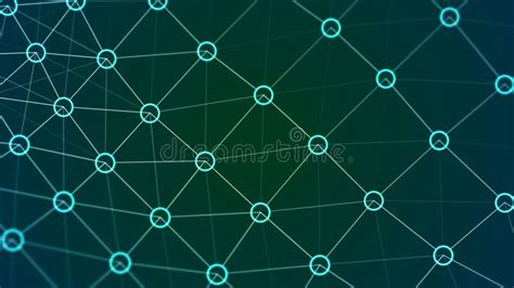 abstract digital connection dots technology background network