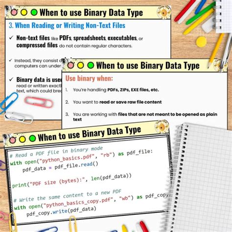 When To Use The Binary Data Type In Python Complete Coding Lessons