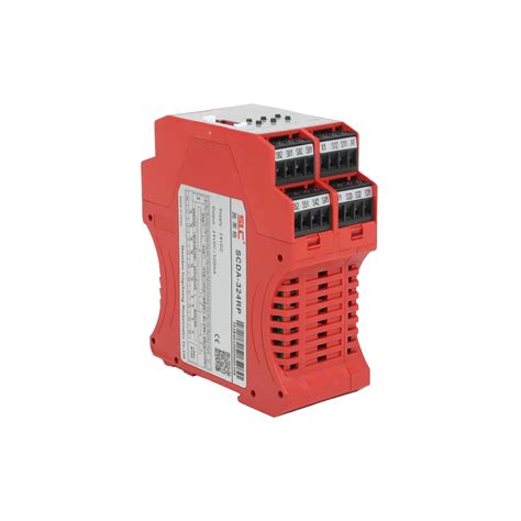 Programmable Industrial Safety Relays For Connection To Plc