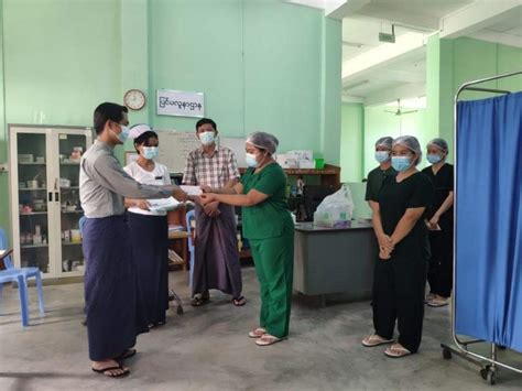 မယ်စဲ့မြို့နယ်မှ ရန်ကုန်မြို့ရှိ ကိုဗစ် ၁၉ ကုသရေးစင်တာများသို့