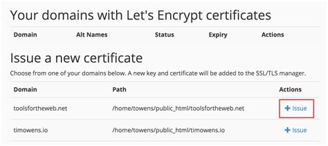 Installing Free SSL Certificates Reclaim Hosting