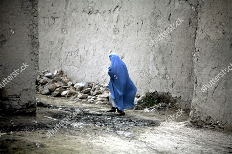 Afghan Woman Wearing Burka Kabul Afghanistan Editorial Stock Photo Stock Image Shutterstock