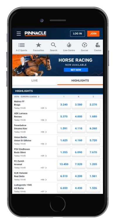 Pinnacle App 2022 Superbetting