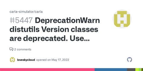 DeprecationWarning Distutils Version Classes Are Deprecated Use