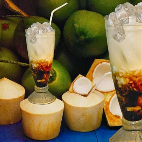 Resep Es Kelapa Muda Segar Dan Menyehatkan Harian Resep
