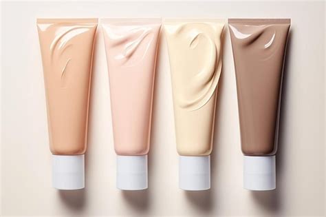 Premium Photo Skincare Texture Swatch Face Cream Cleanser Serum Treatment