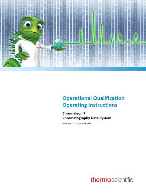 Chromeleon 72 Oq Operating Instructions Rev13 Pdf Reference