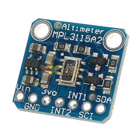 5pcs Mpl3115a2 Iic I2c Intelligent Temperature Pressure Altitude Sensor V2 0