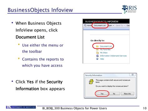 Ppt Bi Bobj 300 Business Objects For Power Users Powerpoint Presentation Id 462778