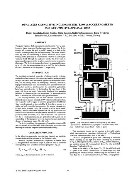 Pdf Mems Capacitive Position Sensor Dokumentips