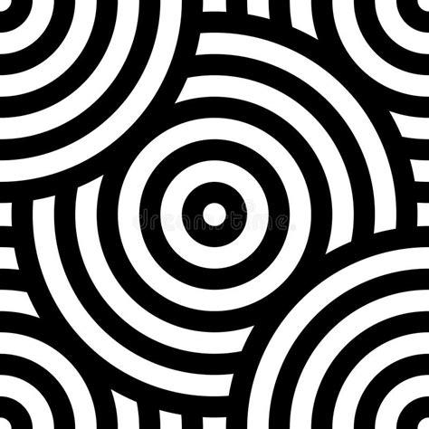 Geometric Seamless Pattern With Intersecting Lines Grids Cells Criss