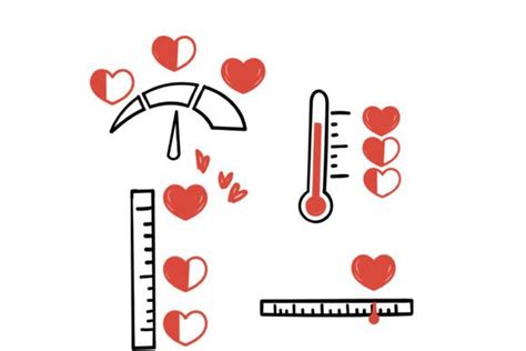 Doodle Love Meter Indicator Graphic By Devita Ayu Silvianingtyas · Creative Fabrica