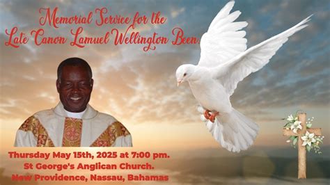 Memorial Service For The Late Canon Lamuel Wellington Been