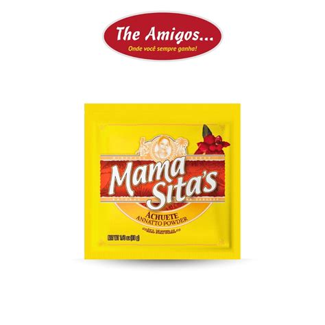 Mama Sitas Annatto Powder 10g Amigos Brazil