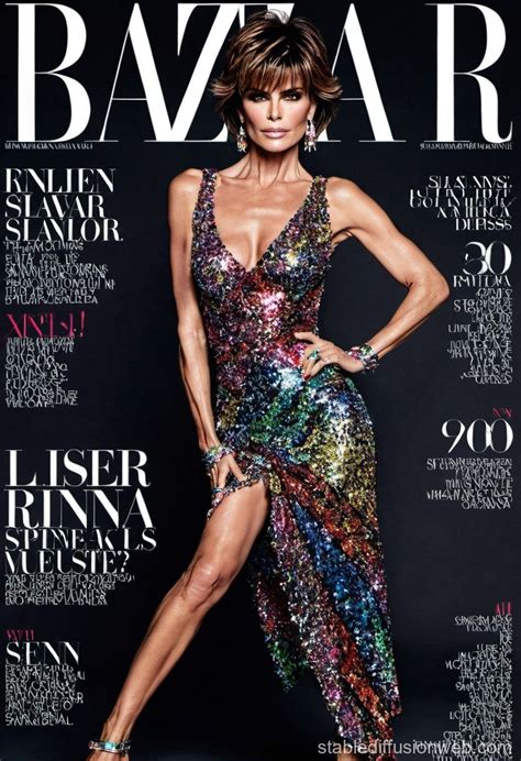 Harpers Bazaar Magazine Cover Starring Erika Jayne In A Very Trendy