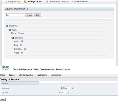 solved cisco profile 42 qos dcsp marking issue for signalling packet