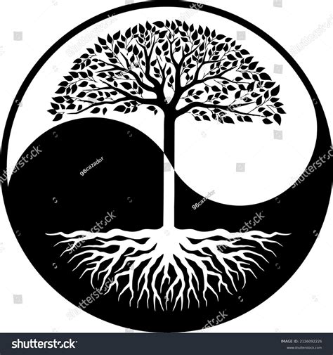 Tree Yin Yang Images Stock Photos Vectors Shutterstock