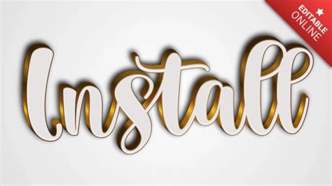 Install Text Style Effects Generator