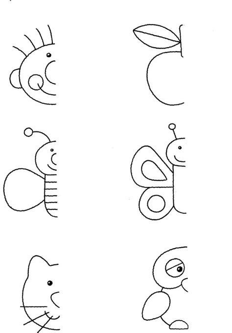 Дорисуй Картинку Для Детей 4 5 – Telegraph