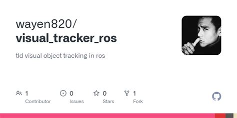 github wayen820 visual tracker ros tld visual object tracking in ros