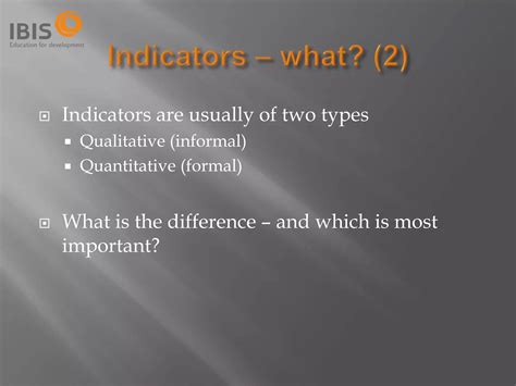 Monitoring Indicators Pptx