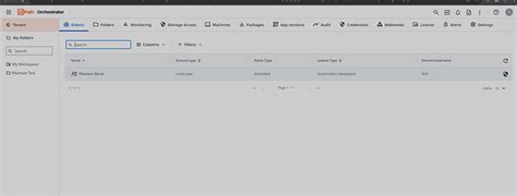 uipath orchestrator machine robot environment activities uipath