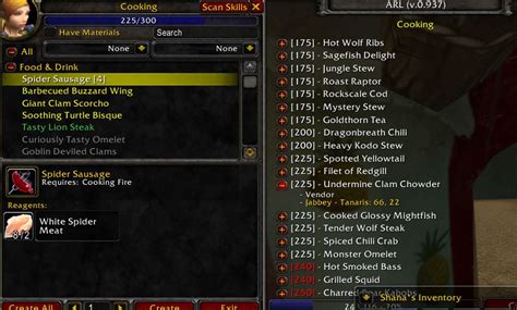 Recipe Undermine Clam Chowder Missing From Vendor · Issue 4571 · Atlantiss