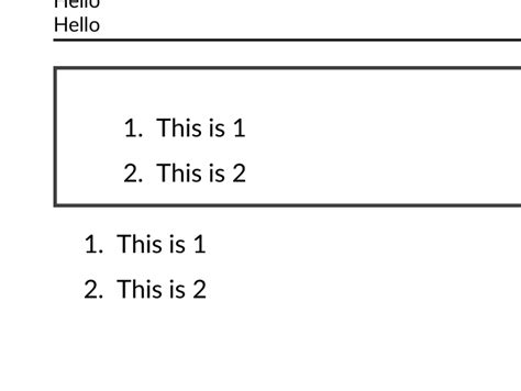 lists different spacing for same enumerate in and out the tcolorbox