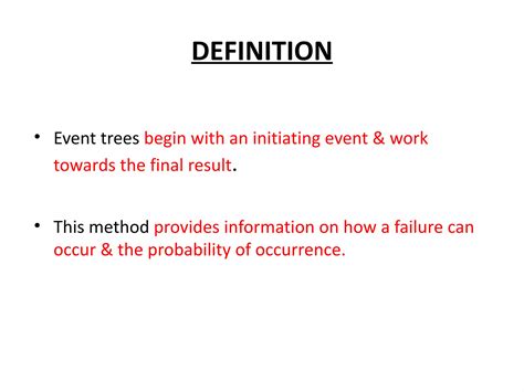 Fault And Event Tree Analysis Ppt