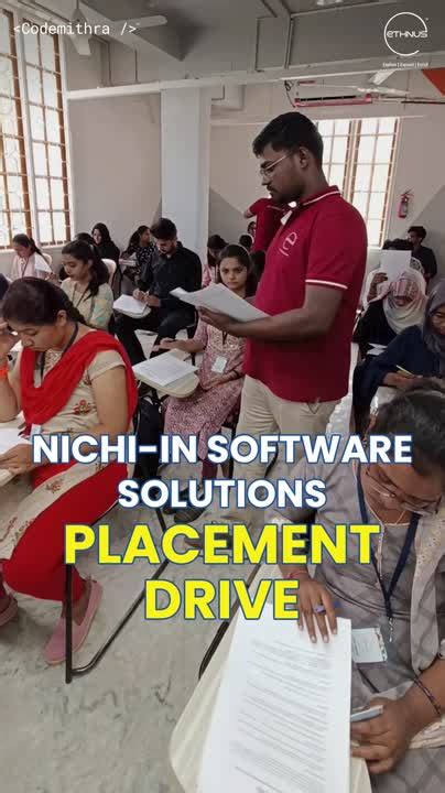 Ethnus On Linkedin Ethnus Codemithra Emergingus Placementdrive