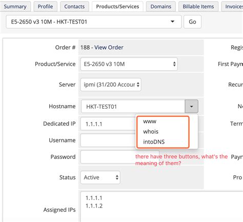 Dns Whats The Meaning Of Whois Intodns For A Hostname Super User