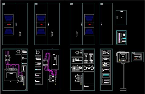 Electrical Panel Board Design In Autocad At Toby Noskowski Blog