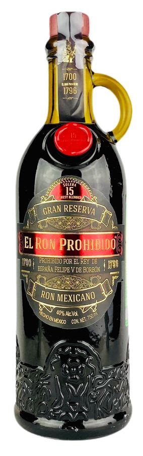 Ром El Ron Prohibido Reserva 15